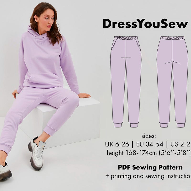 Joggers Pattern - Etsy