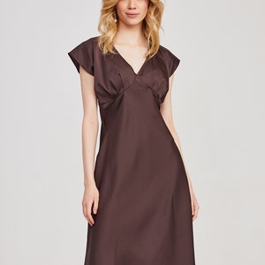 Dress Pattern. Silk Dress Sewing Digital PDF Pattern, Sizes UK6-26 ...