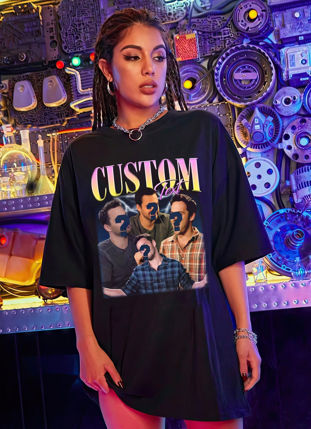 Custom Bootleg Rap Tee Create Your Own Vintage Graphic 90s - Etsy