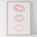 Pink Pastel Wall Art Print Set of 3, Trendy Posters, Girly Dorm Room ...
