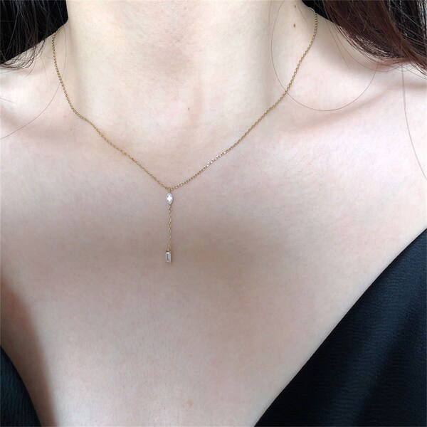 Lariat Necklace - Etsy