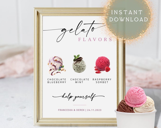 Italy Print Venice Photo Gelato Shop Italian Ice Cream - Etsy