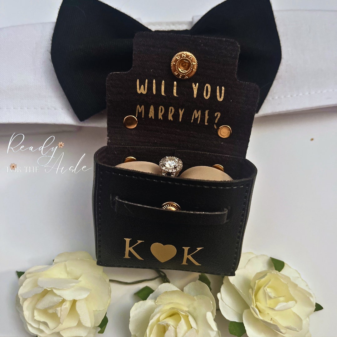 Engagement Ring Box| Will You Marry Me | Special Ring Box for Dog ...