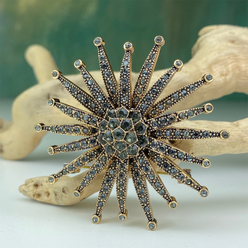 Black Stone Sultan Brooch for My Dear Mother - Etsy