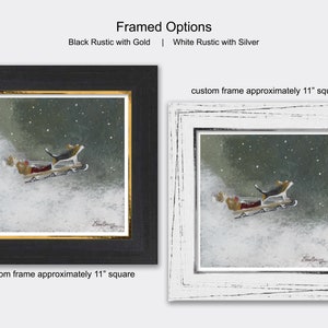 Snow Day - Art Print - Little Joys - Best Friends - Beagle - Sledding ...