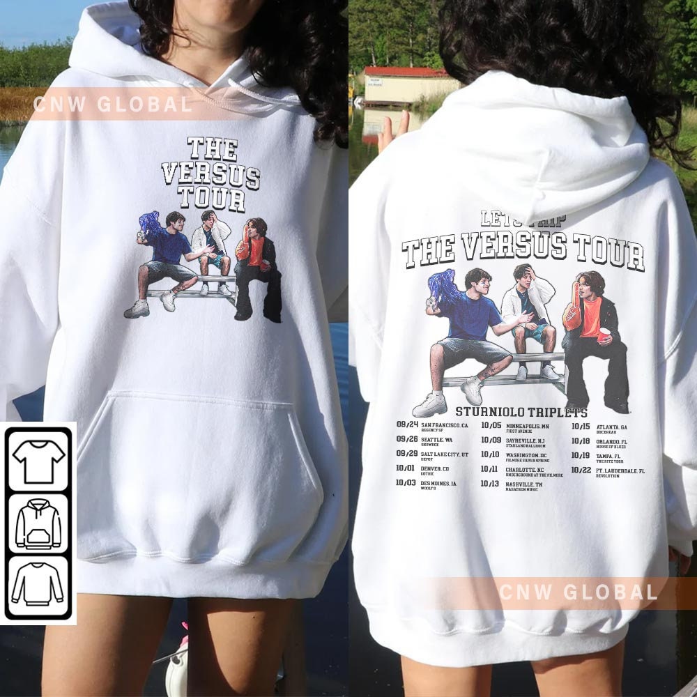 Sturniolo Triplets Iconic Shirt 2 Side, The Versus Tour 2023 Concert ...