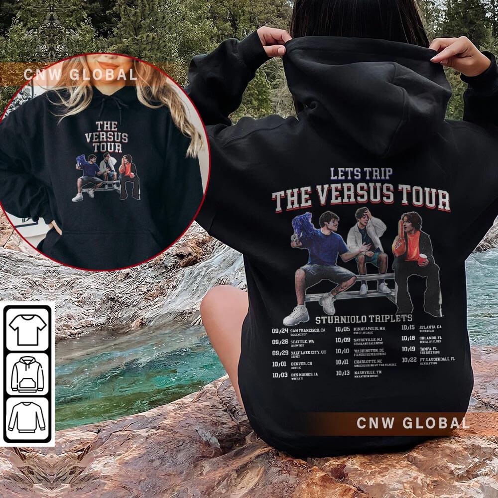 Sturniolo Triplets Iconic Shirt 2 Side, The Versus Tour 2023 Concert ...