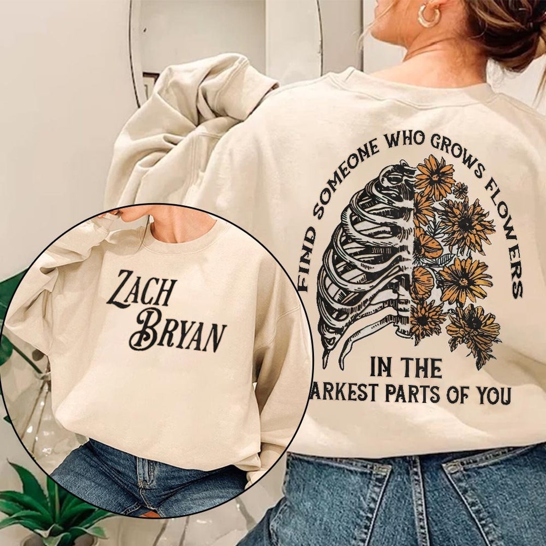 Find Someone Who Grows Flowers Zach Bryan Vintage Retro - Etsy