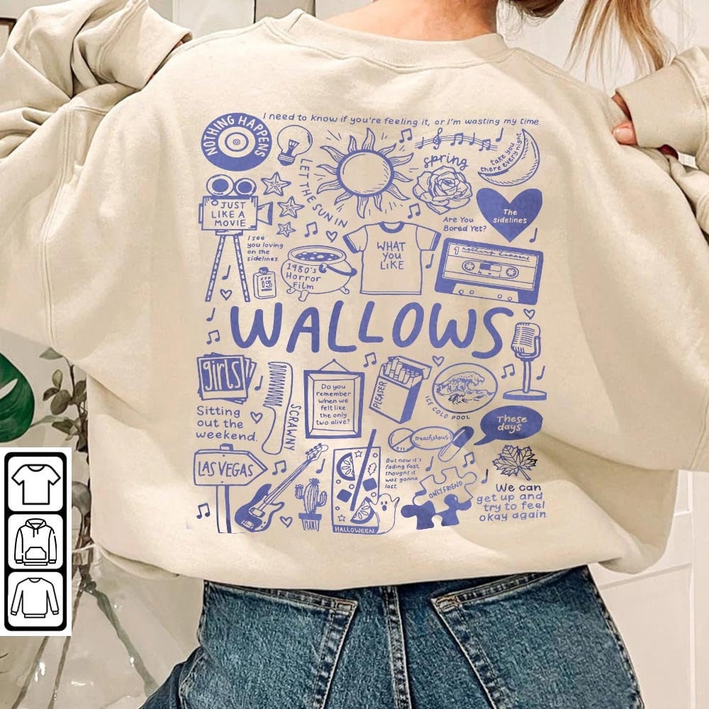 Wallows Shirt, Wallows Album, Wallows Band Shirt, Wallows Mar ...