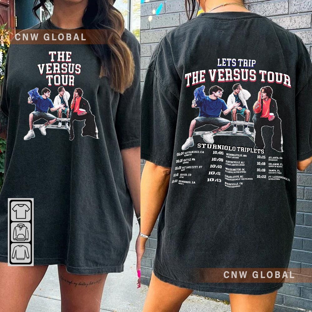 Sturniolo Triplets Iconic Shirt 2 Side, The Versus Tour 2023 Concert ...