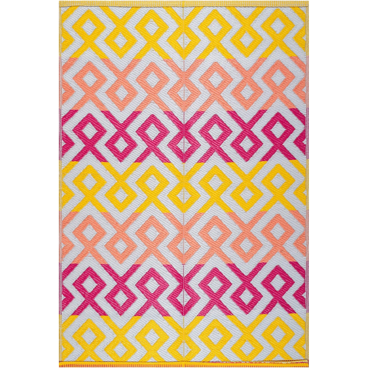 Outdoor Plastic Straw Rug, Beach and Pool Mat, Lightweight and Portable ...