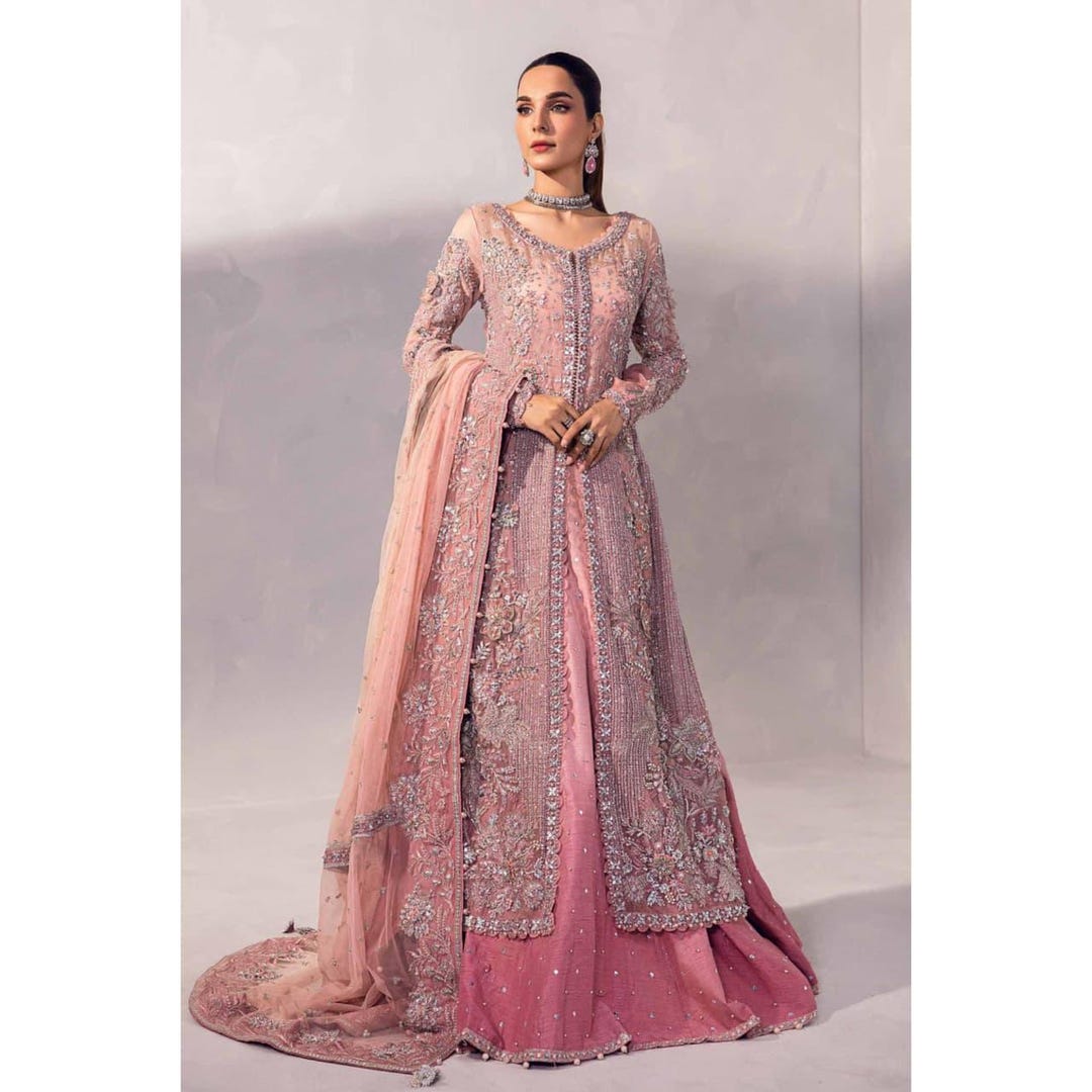 Resmin Blush Pink Lehenga by Zzerva - Etsy