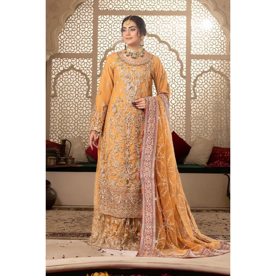 Zarmina Embroidered Dress by Zzerva - Etsy