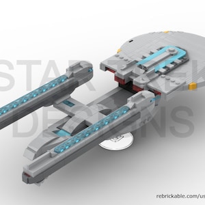 Excelsior Class refit USS Enterprise NCC-1701-B LEGO - Etsy