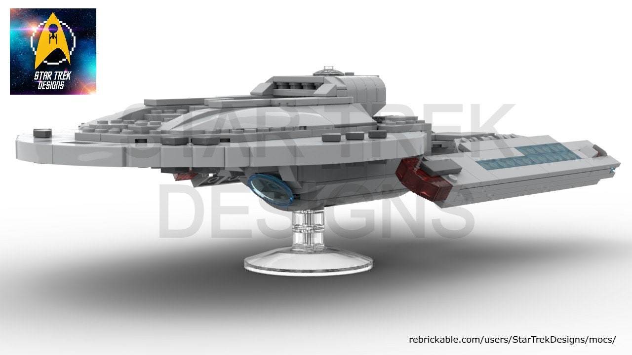 Luna Class USS Titan NCC-80102 Building Instructions & Parts List - Etsy