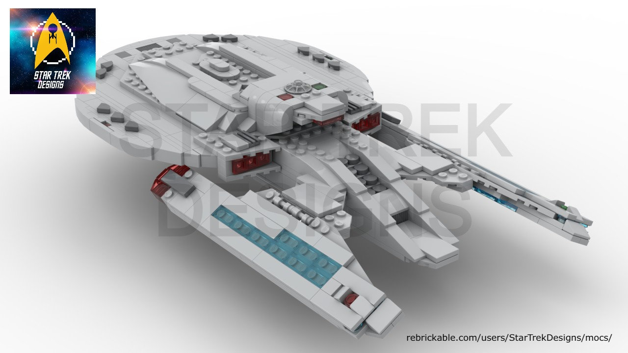 Luna Class USS Titan NCC-80102 Building Instructions & Parts List - Etsy