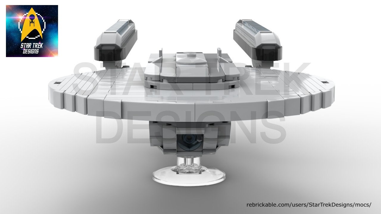 Excelsior Class USS Excelsior NX-2000 Building Instructions & Parts ...