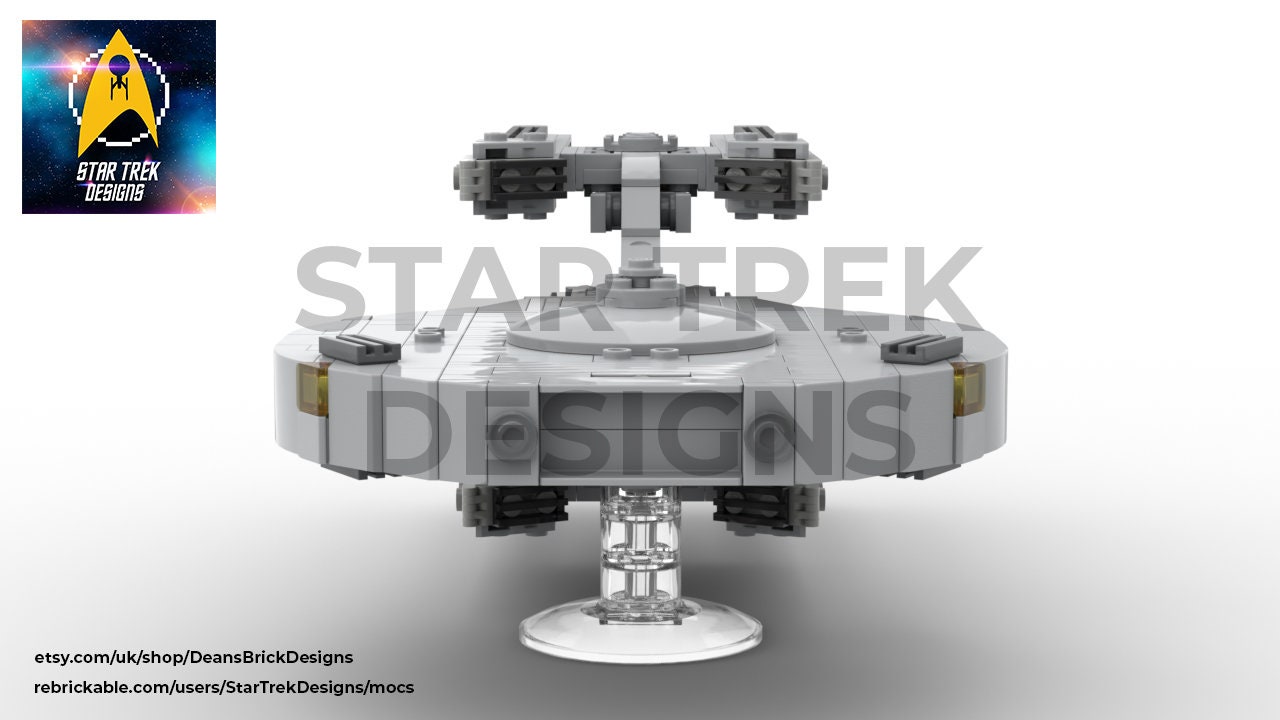 Constilation Class USS Stargazer Building Instructions & Parts List - Etsy