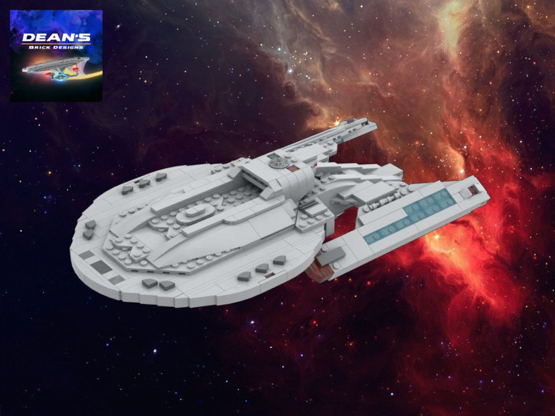 Luna Class USS Titan NCC-80102 - Building Instructions & Parts List - Etsy