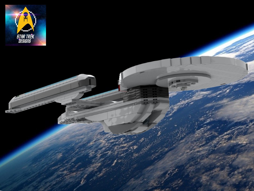 Excelsior Class USS Excelsior NX-2000 Building Instructions & Parts ...