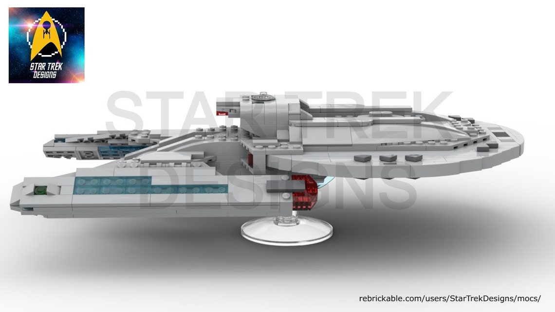 Luna Class USS Titan NCC-80102 Building Instructions & Parts List - Etsy
