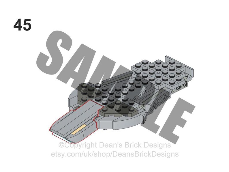 Defiant Class USS Defiant NX-74205 - Building Instructions & Parts List ...