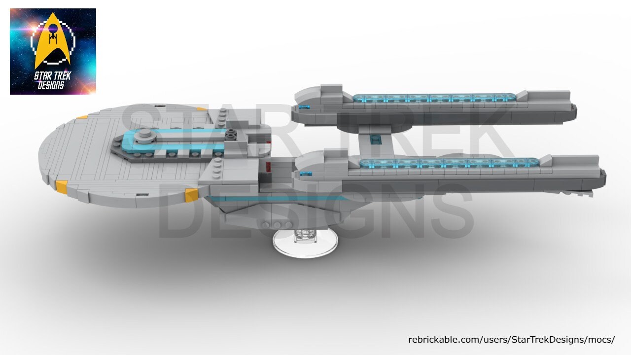 Excelsior Class refit USS Enterprise NCC-1701-B LEGO - Etsy