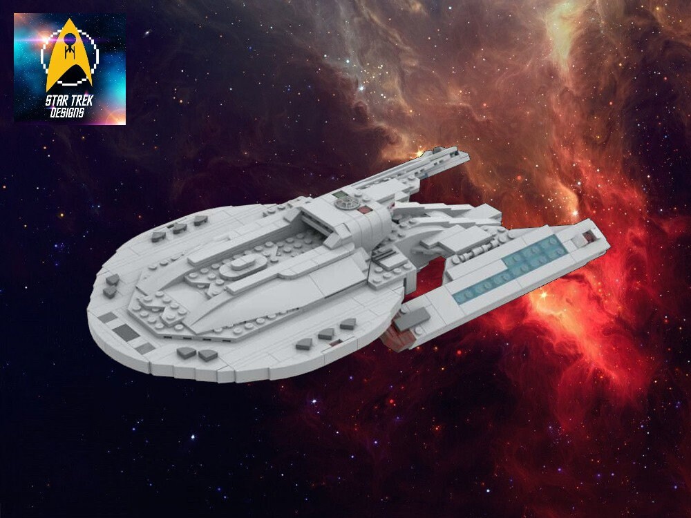 Luna Class USS Titan NCC-80102 Building Instructions & Parts List - Etsy