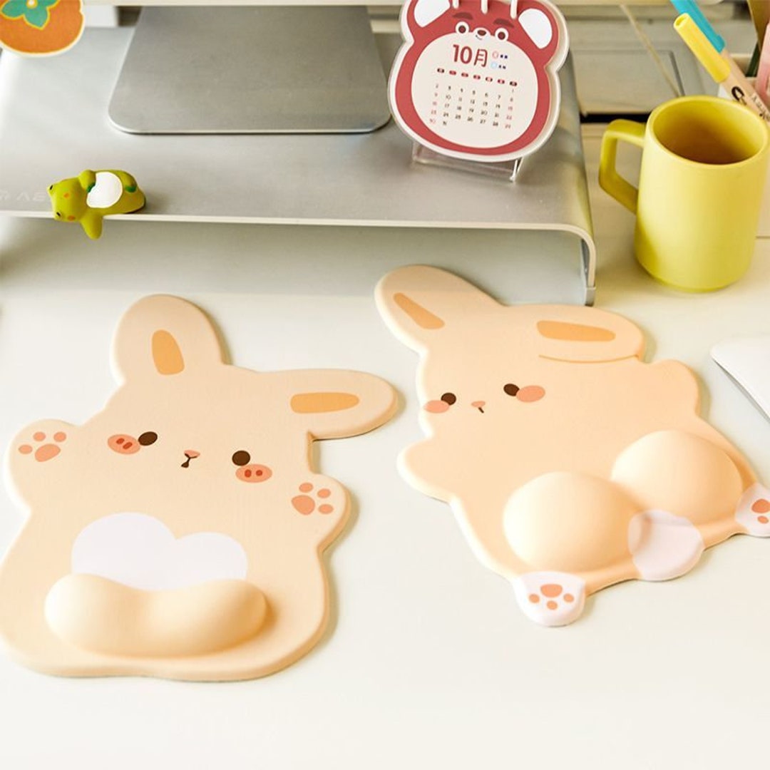 Cute Rabbit Mouse Pad cute Laptop Matcute Mouse Pad With - Etsy