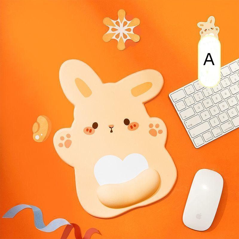 Cute Rabbit Wrist Rest Mouse Pad sold by Encina Corliss | SKU 45486399 ...