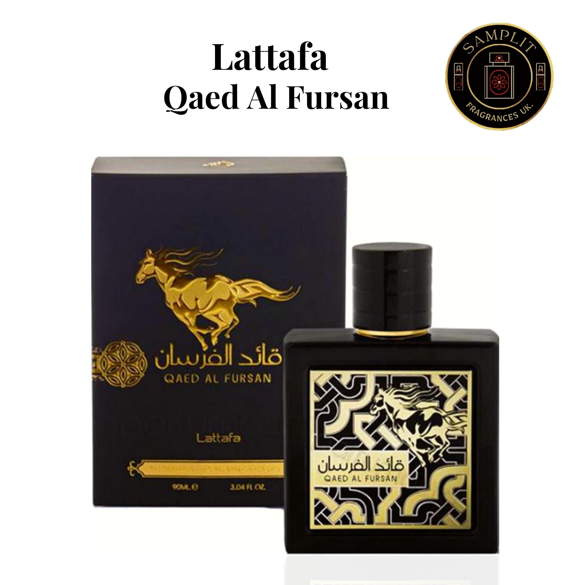 Lattafa Qaed Al Fursan Aftershave Fragrance Samples - Etsy UK