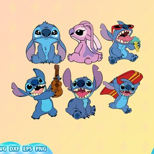 Stitch SVG, Cut Files for Cricut and Silhouette, Sublimation Printing ...