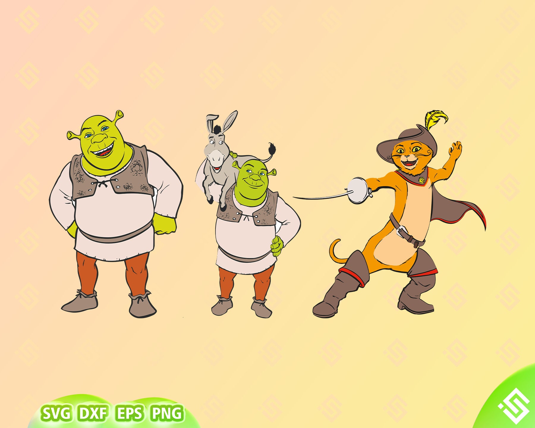 Shrek Alphabet Font SVG, Shrek Font, Sublimation Printing, Ready for ...