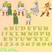 Shrek Alphabet Font SVG, Shrek Font, Sublimation Printing, Ready for ...