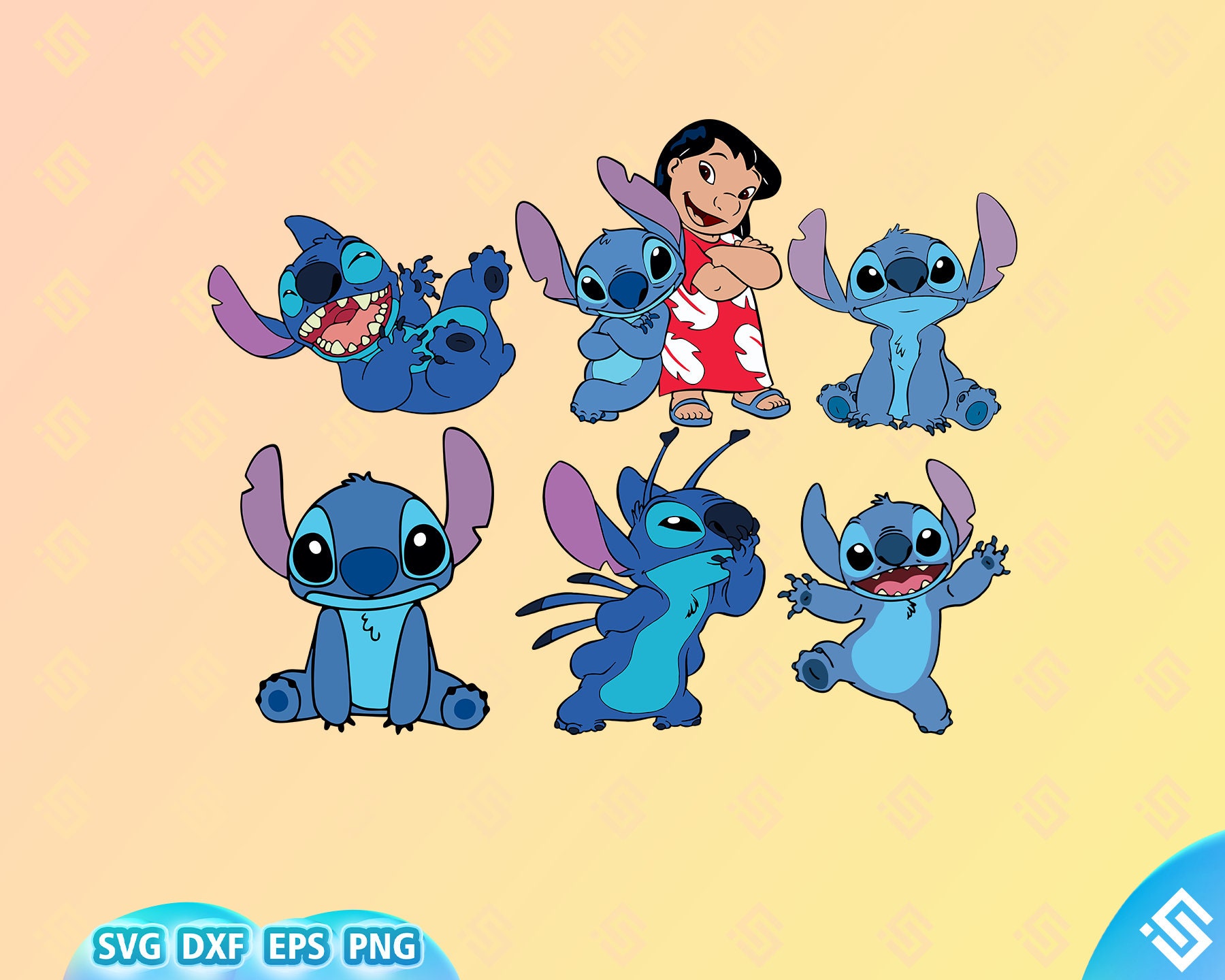 Stitch SVG, Cut Files for Cricut and Silhouette, Sublimation Printing ...