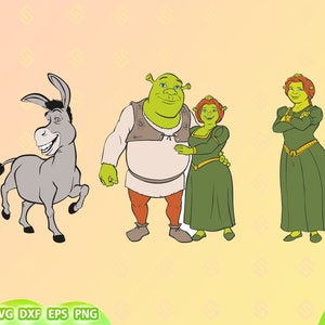 Shrek Alphabet Font SVG, Shrek Font, Sublimation Printing, Ready for ...