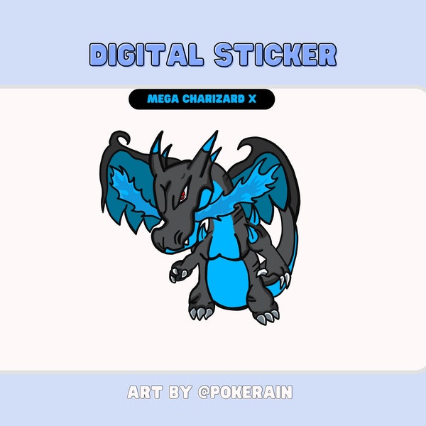 Mega Charizard X - Etsy