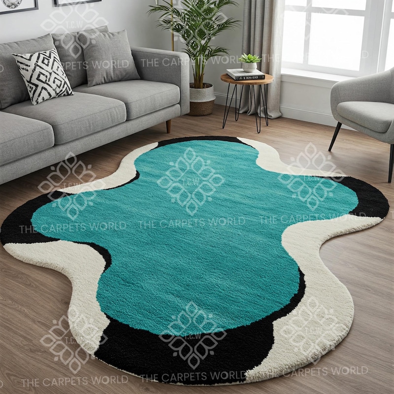Blob Rug - Etsy