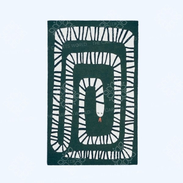Snake Rug - Etsy