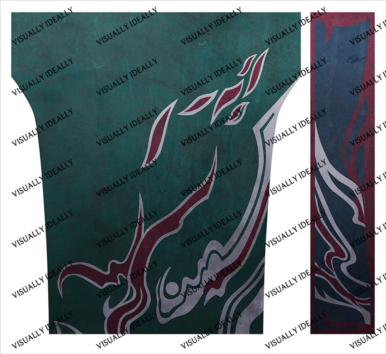 League of Legends - Yone - Cosplay Clothes Pattern Blueprint Template ...