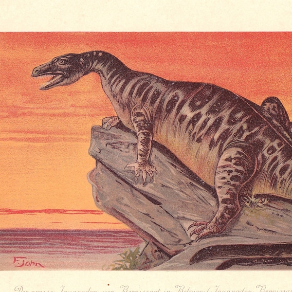 Antique Dinosaur - Etsy UK