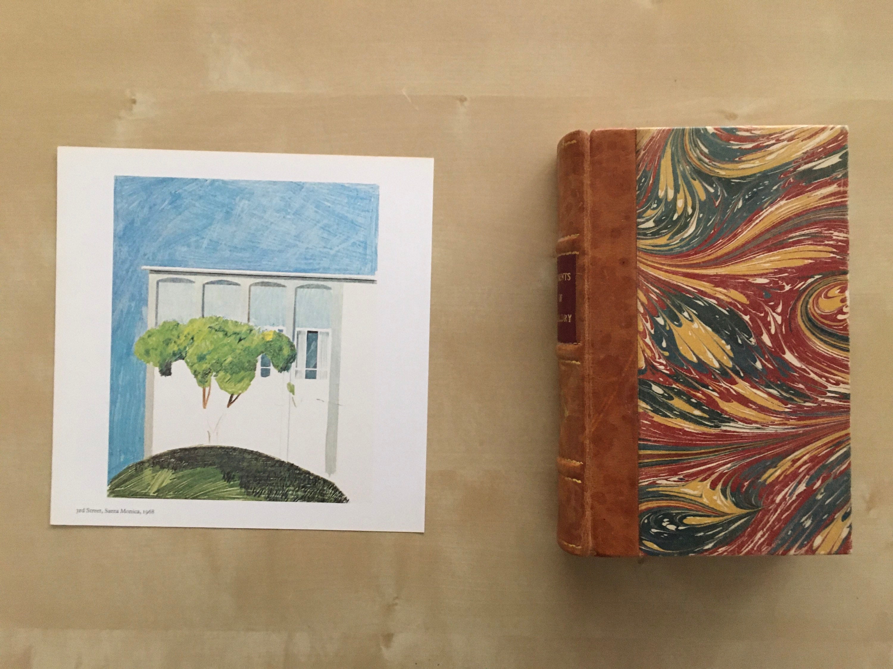 1978 DAVID HOCKNEY - "3rd Street, Santa Monica, 1968" Print - Hockney ...