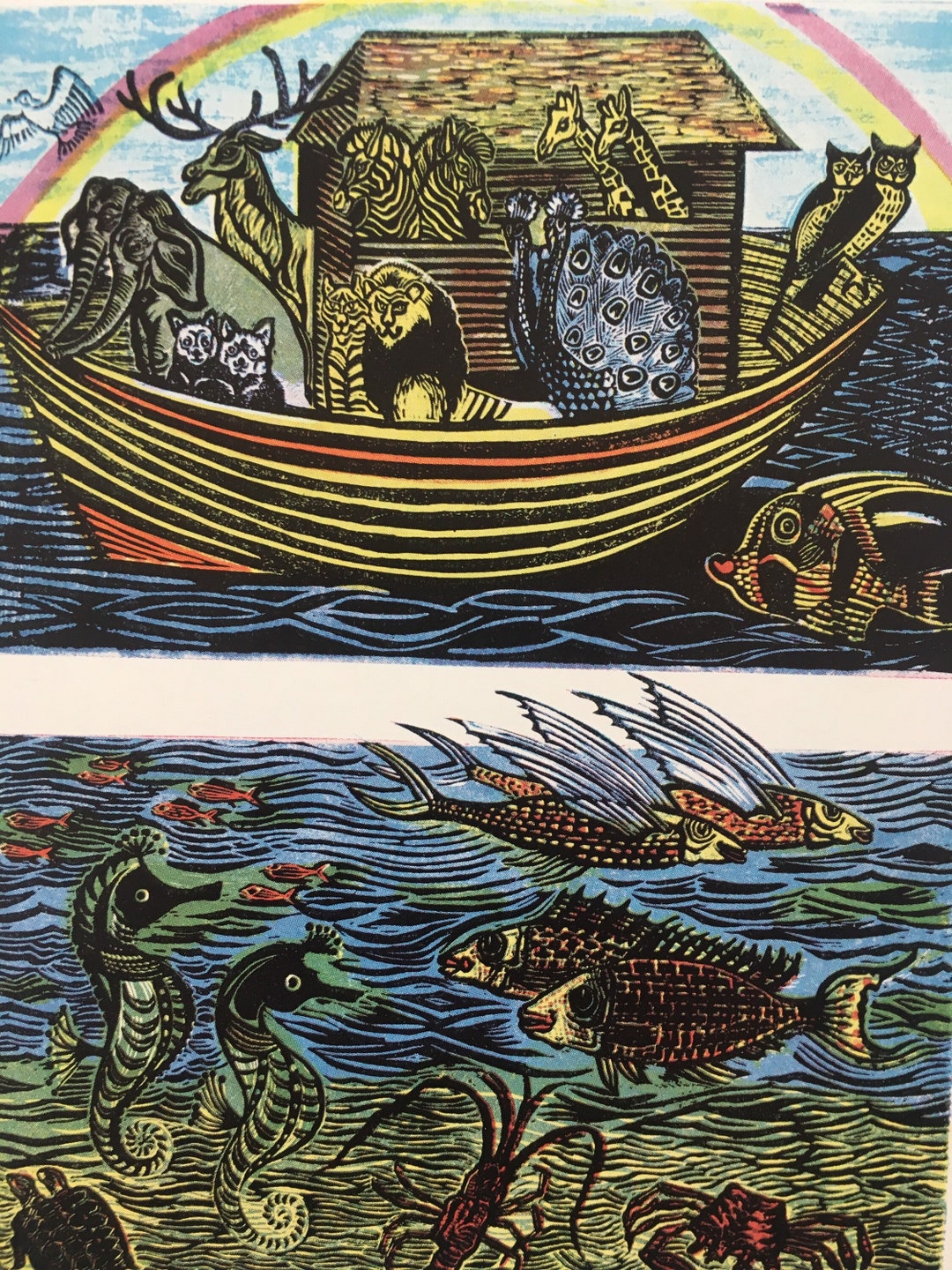 1963 'zoo and Aquarium' by Enid Marx 1957 - London Transport Poster ...