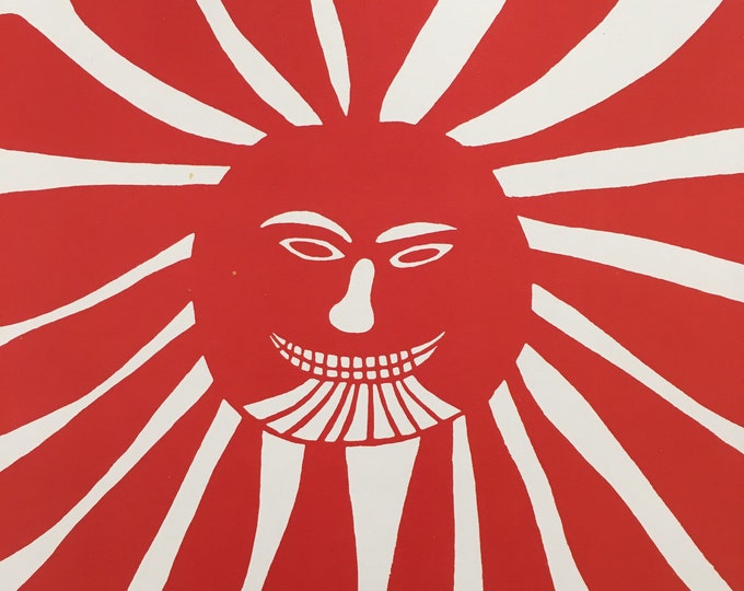 1974 INUIT ART the Woman Who Lives in the Sun - Etsy