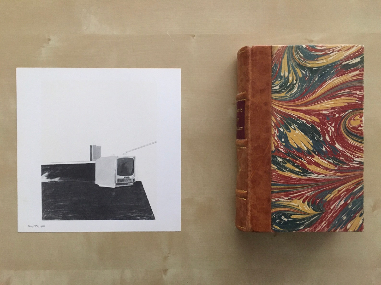 1978 DAVID HOCKNEY - "sony TV, 1968" Print - Hockney Art - Hockney Wall ...