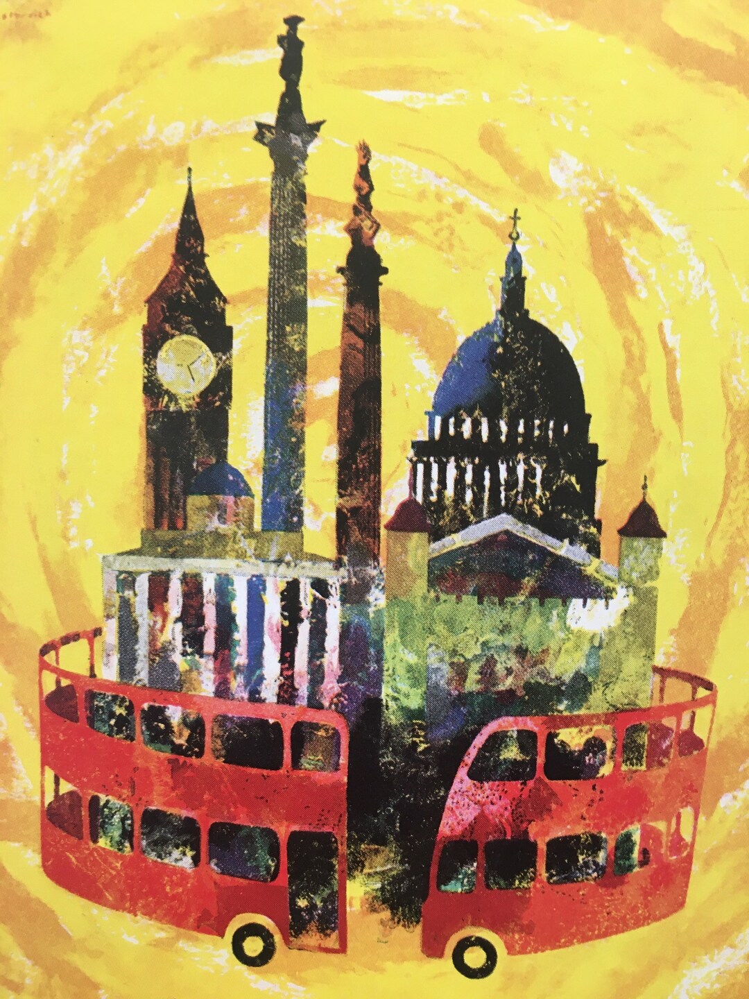 1963 'roundabout' by V. Galbraith 1959 - London Transport Poster ...