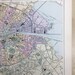 1895 Large DUBLIN CITY PLAN Original Antique Map Bacon Map Large Wall ...