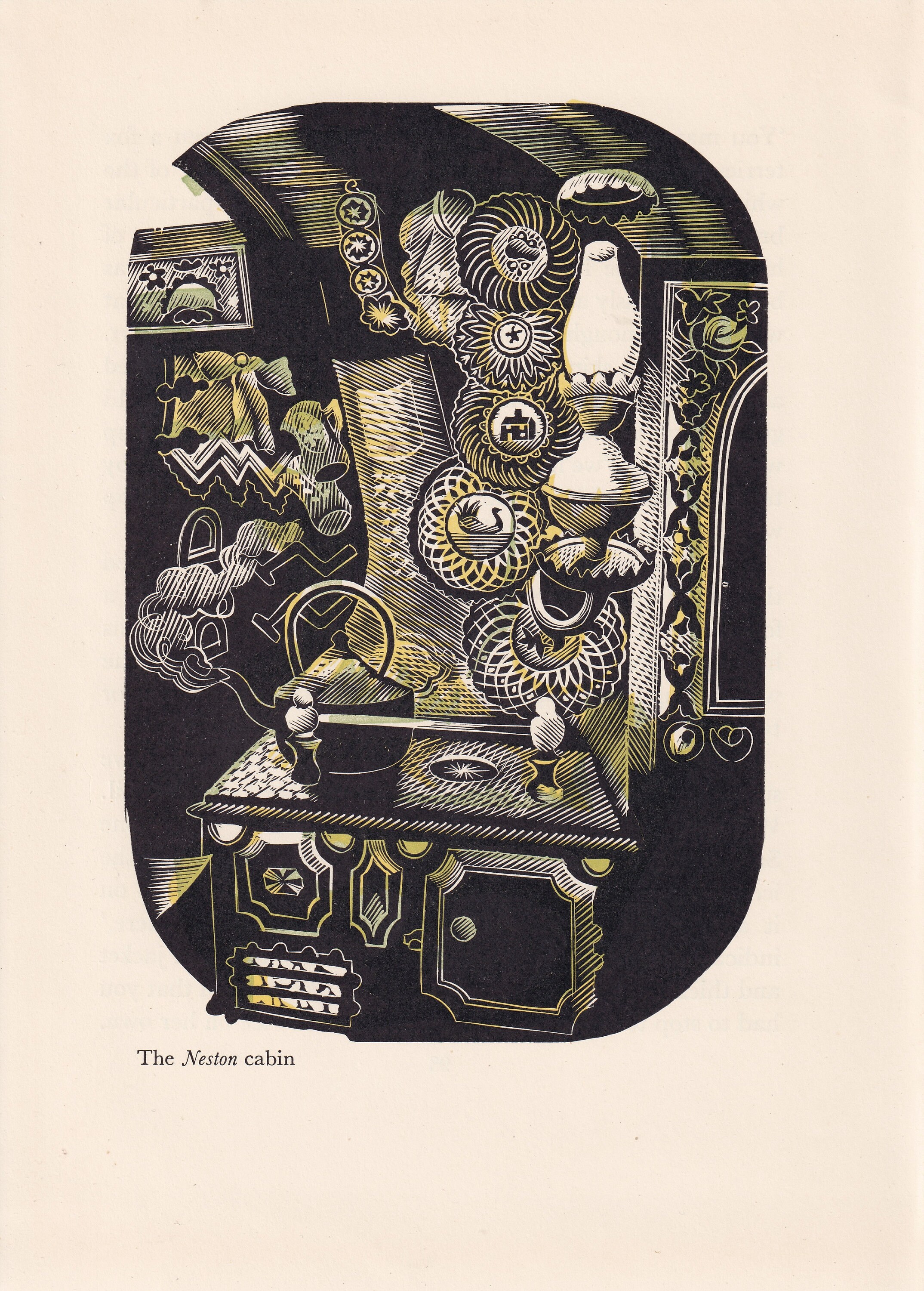 1950 JOHN O'CONNOR Wood Engraving & Linocut Print - Etsy