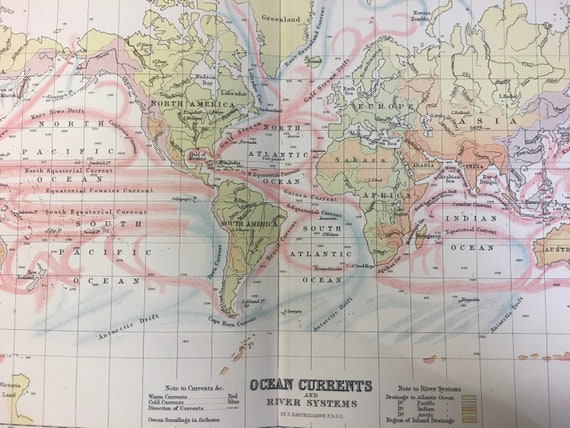 Oceanography Map