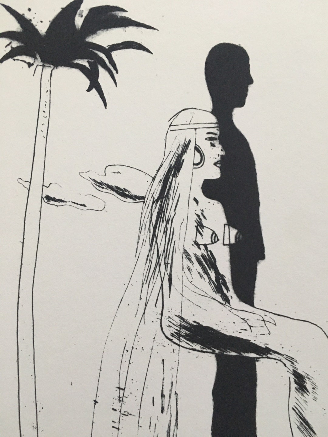 1978 DAVID HOCKNEY - "the Marriage, 1962" Print - Hockney Art - Hockney ...